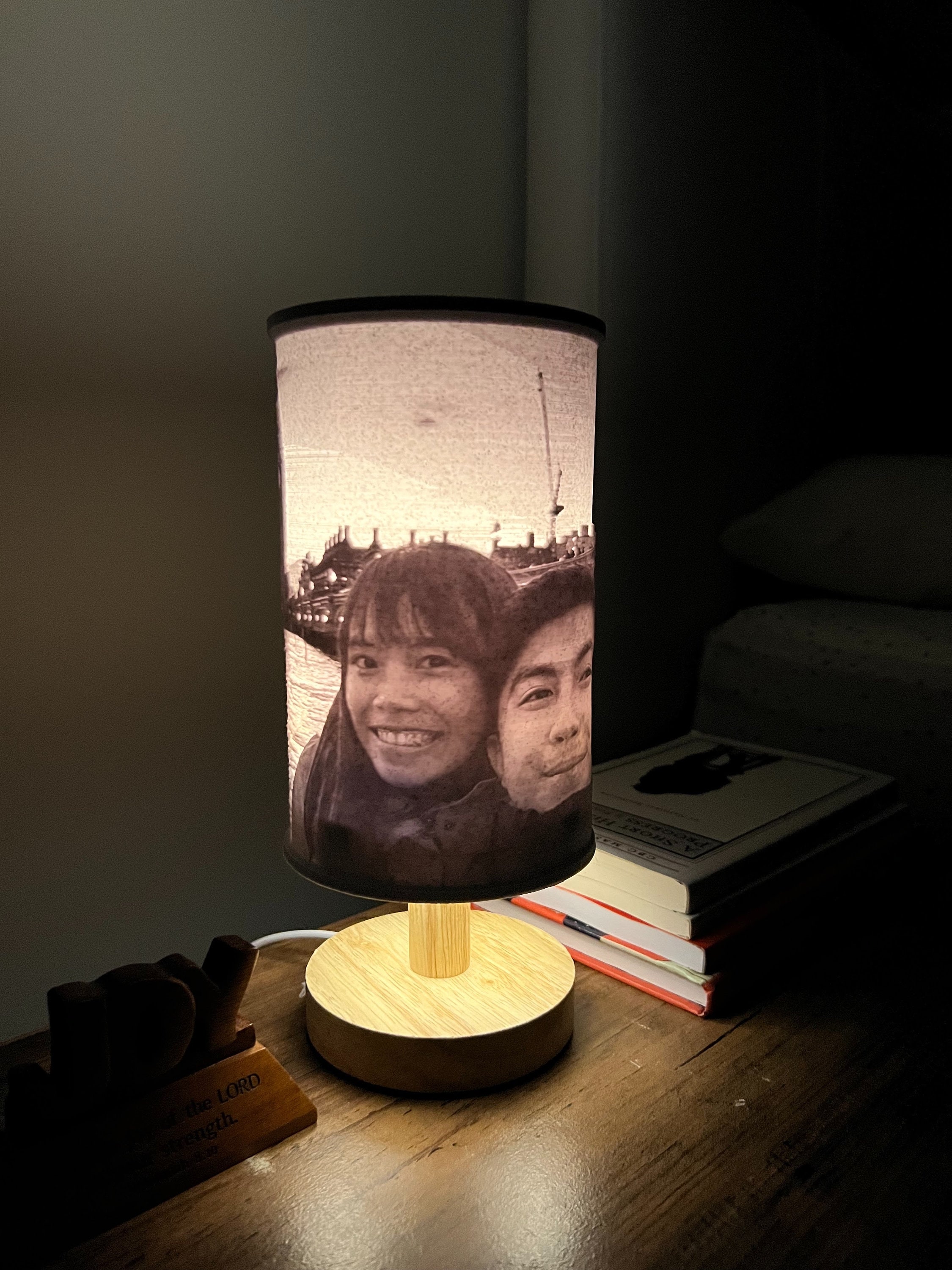Personalized Photo Lamp, Adjustable Brightness, Custom 3D Photo Lamp ...
