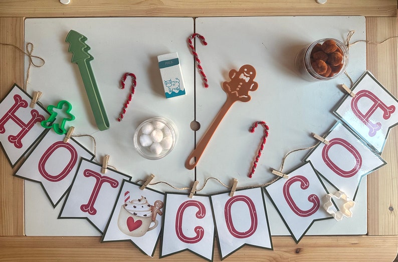 Hot Cocoa Dramatic Play + Matching Game - Etsy