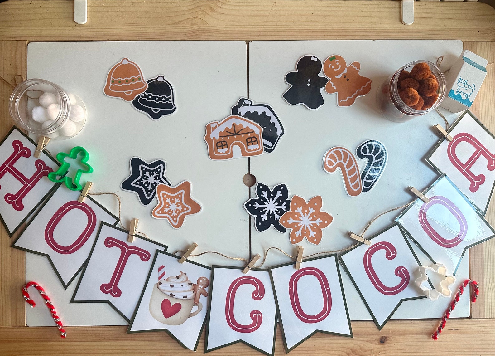 Hot Cocoa Dramatic Play + Matching Game - Etsy