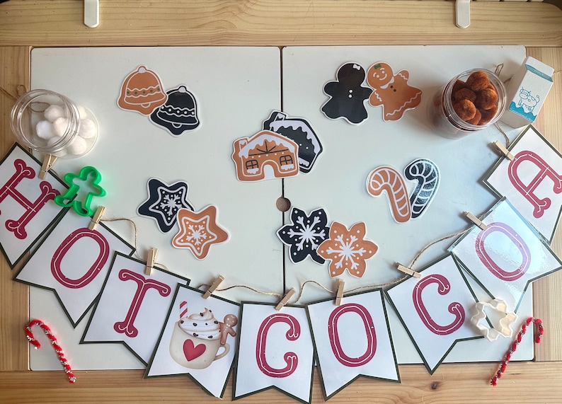 Hot Cocoa Dramatic Play + Matching Game - Etsy