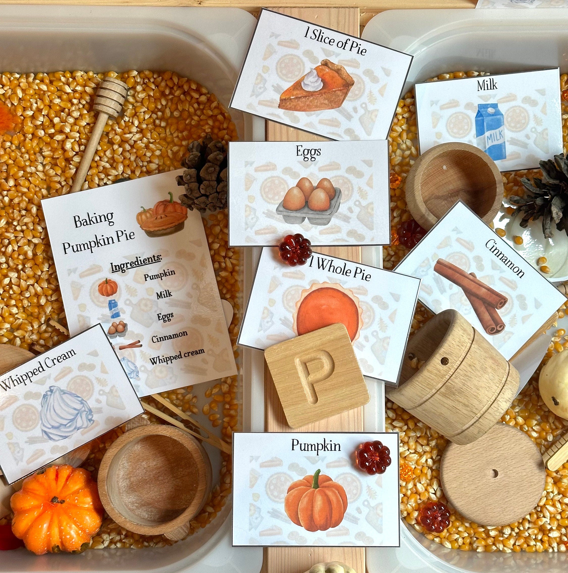 Pumpkin Pie Dramatic Play - Etsy