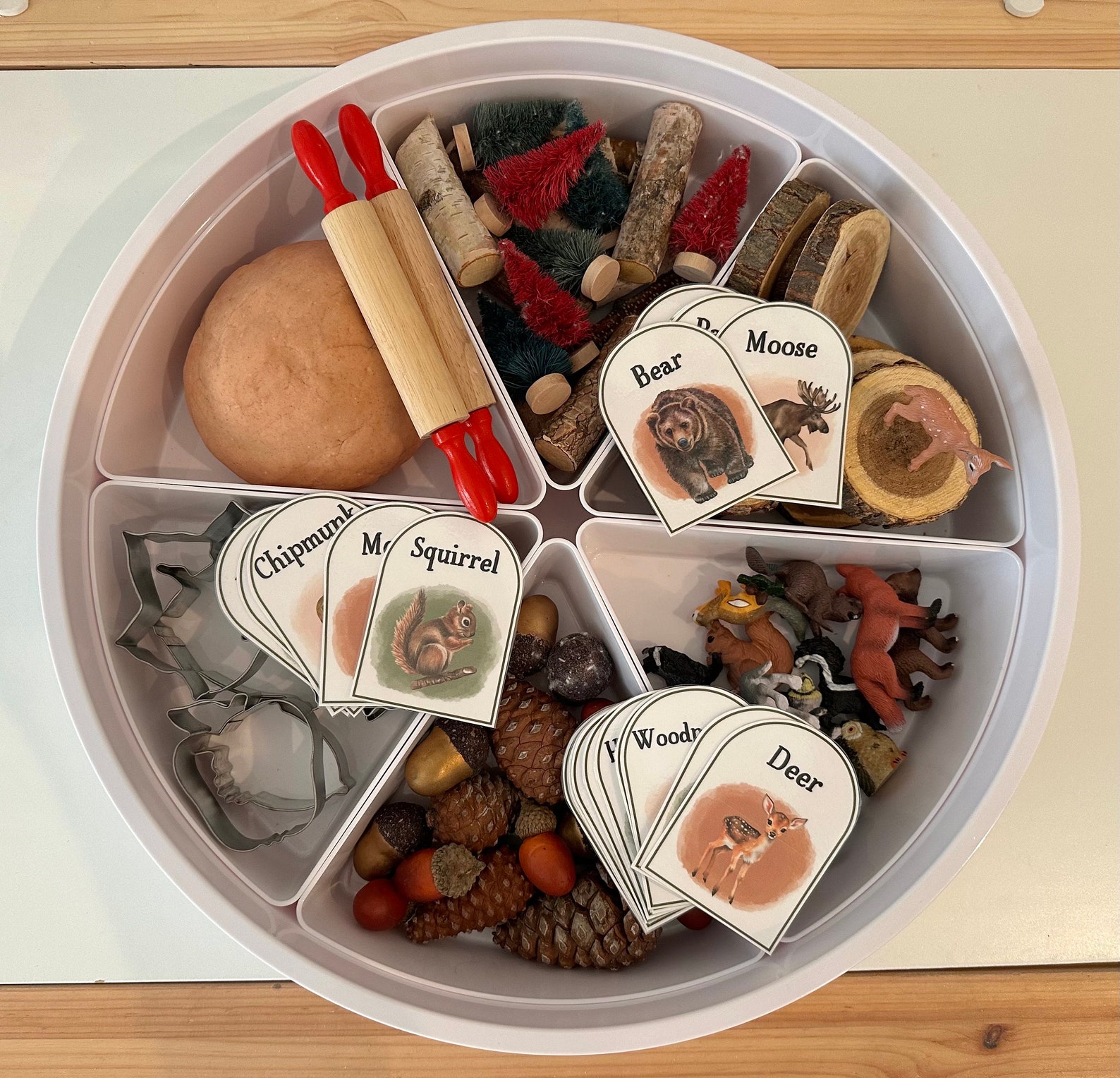 Forest Animal Cards - Etsy