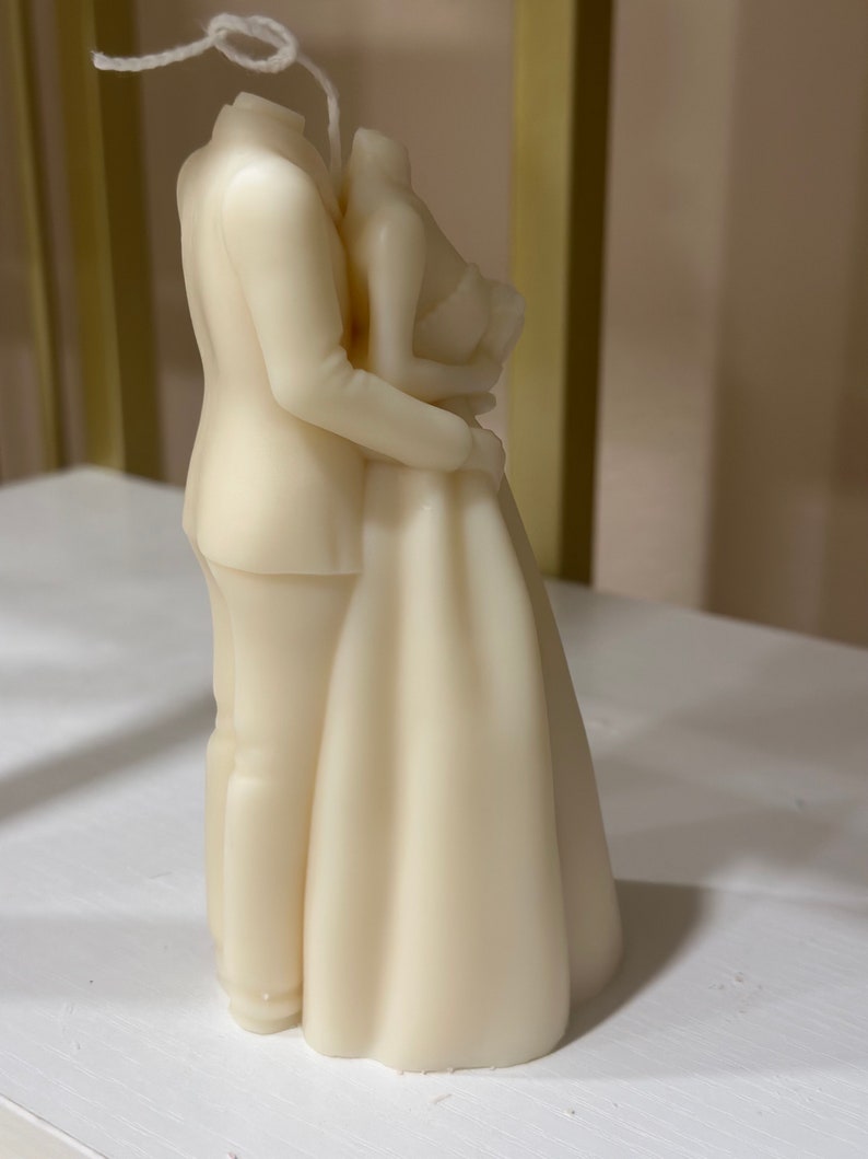 Bride and Groom Candle - Etsy