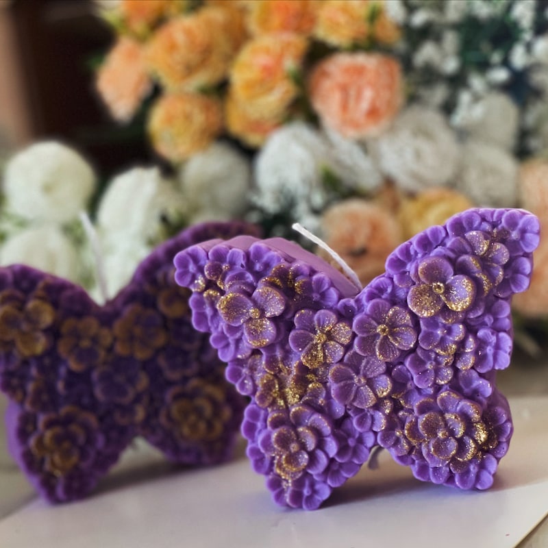 Butterfly Candle - Etsy