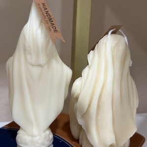 Virgin Mary Candles - Etsy