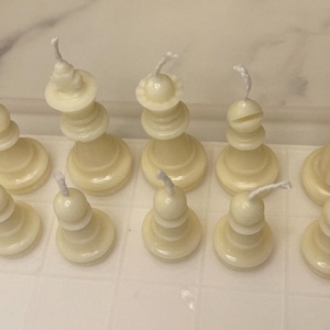Chess Candles - Etsy
