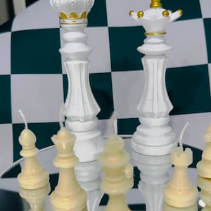 Chess Candles - Etsy