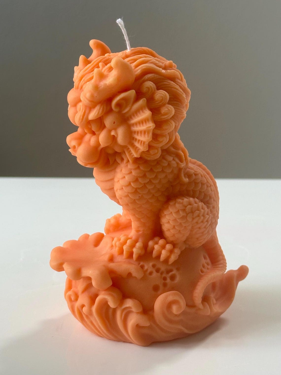 Chinese New Year Lion Candle - Etsy