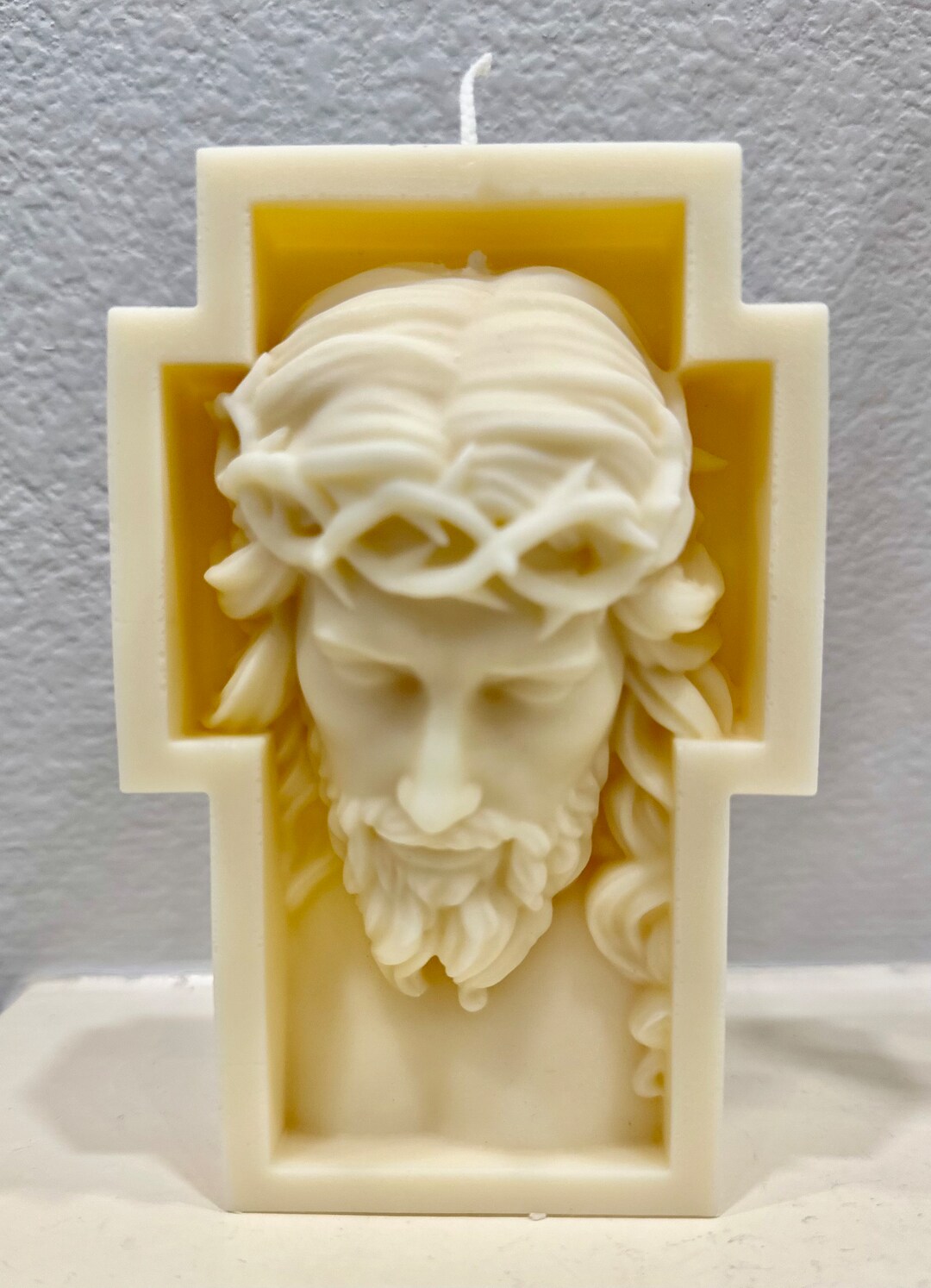 Jesus Crucifixion Candle - Etsy