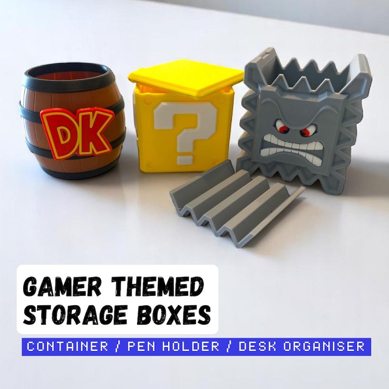 Thwomp Mario Can Crusher - Etsy