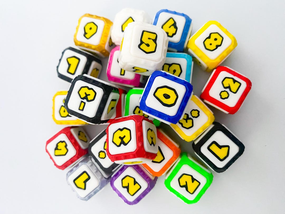 Rivals Party Themed Dice RPG Board Game Nights Mario Party Bag Gifts ...
