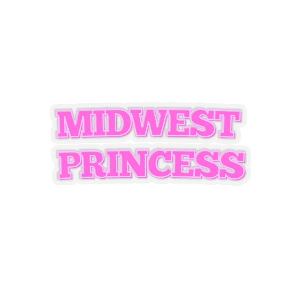 Chappell Roan Midwest Princess Sticker | Vinyl Decal | Glossy Finish ...