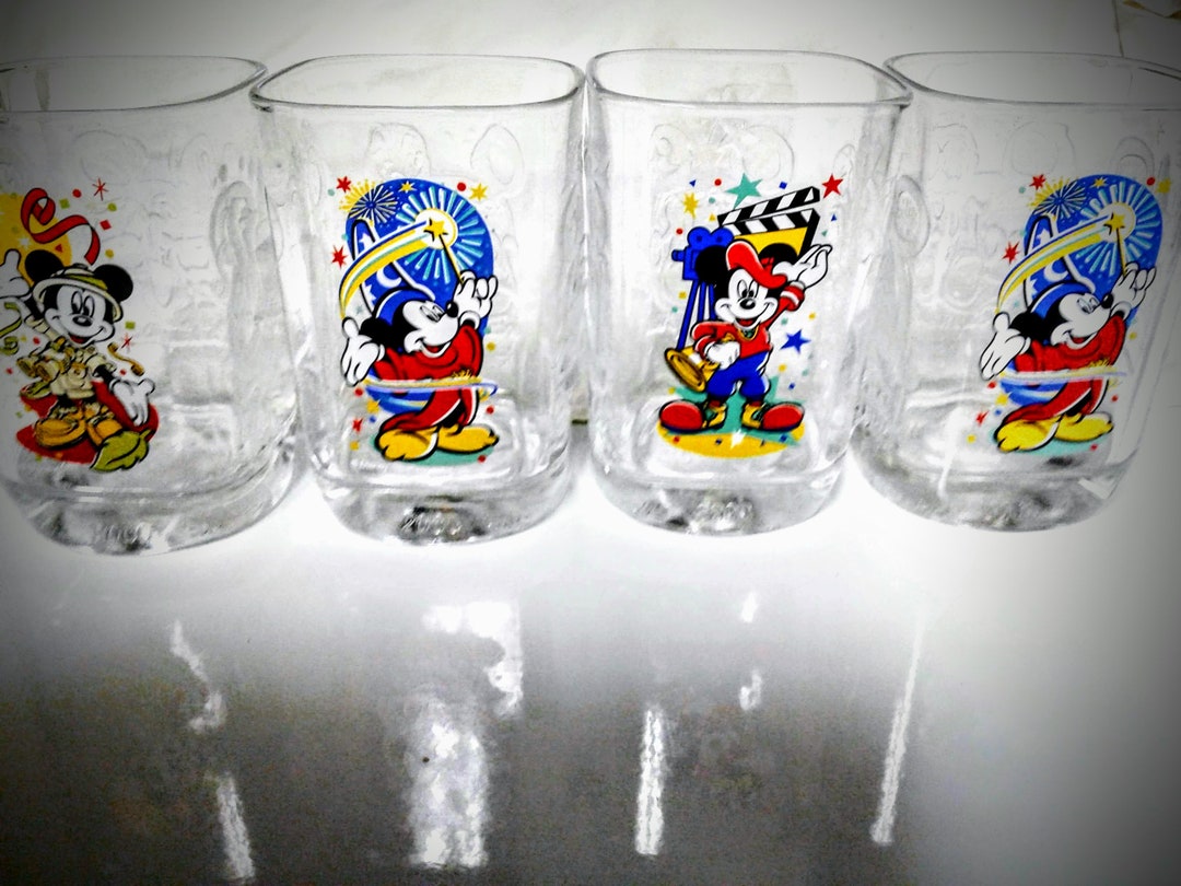 Walt Disney, Glassware, Vintage, Mickey Mouse, Collectibles, Mcdonalds ...