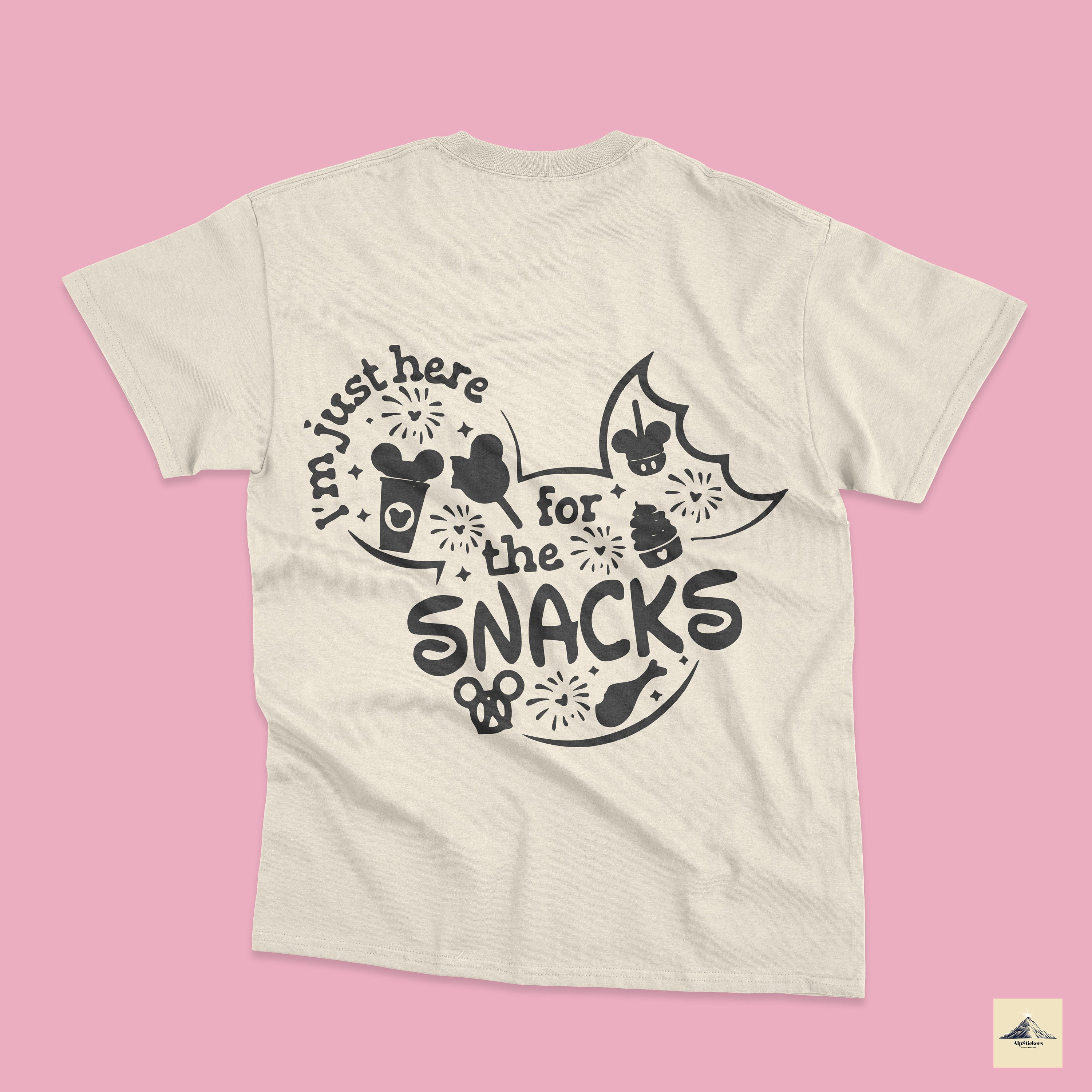 Snack Svg, Mickey in Heats, Mouse SVG, Family Trip SVG, Customize Gift ...