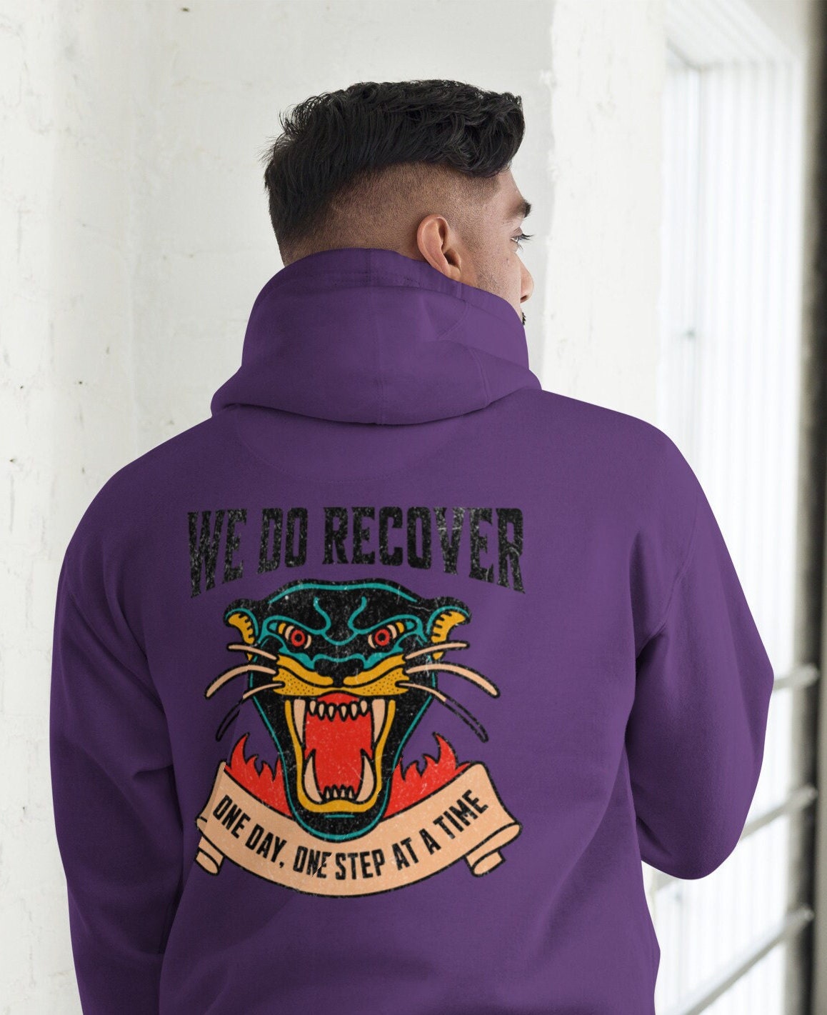 Vintage Tattoo Vibes Sobriety/recovery/addiction We Do Recover Unisex ...