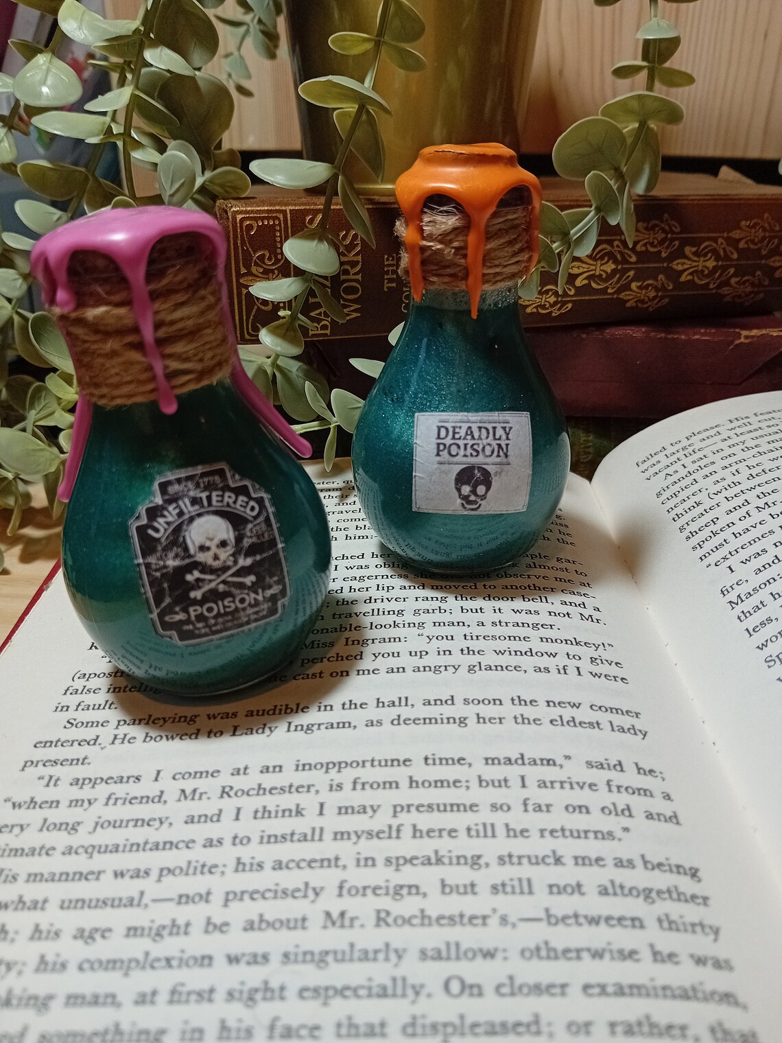 Potion Bottles/iridescent Potion Bottle/mica Powder/whimsy/witch/occult ...