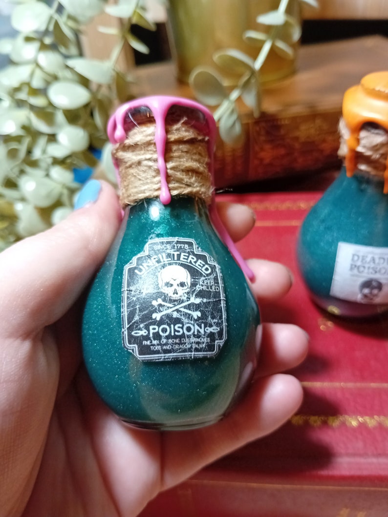 Potion Bottles/iridescent Potion Bottle/mica Powder/whimsy/witch/occult ...