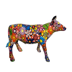 Coolest Cow Statue Sculptures, Art Decor, Desktop Artwork Crafts, Resin ...