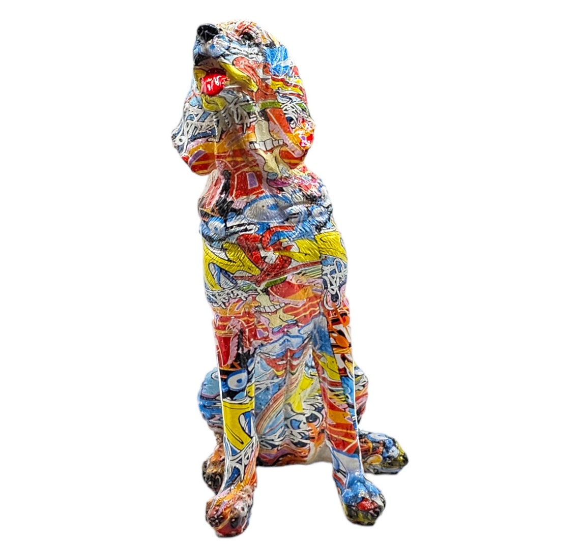 Coolest Statue Dog Sculptures, Art Decor, Desktop Artwork Crafts, Resin ...
