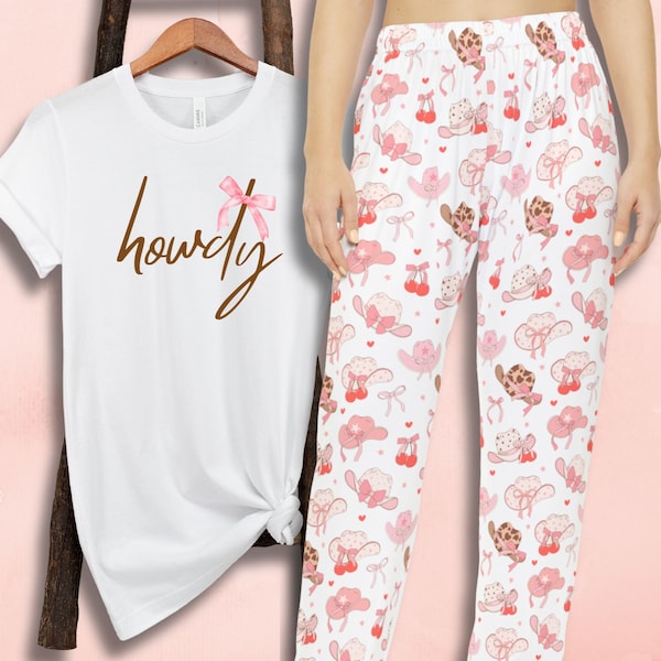 Pink Coquette Pajamas - Etsy