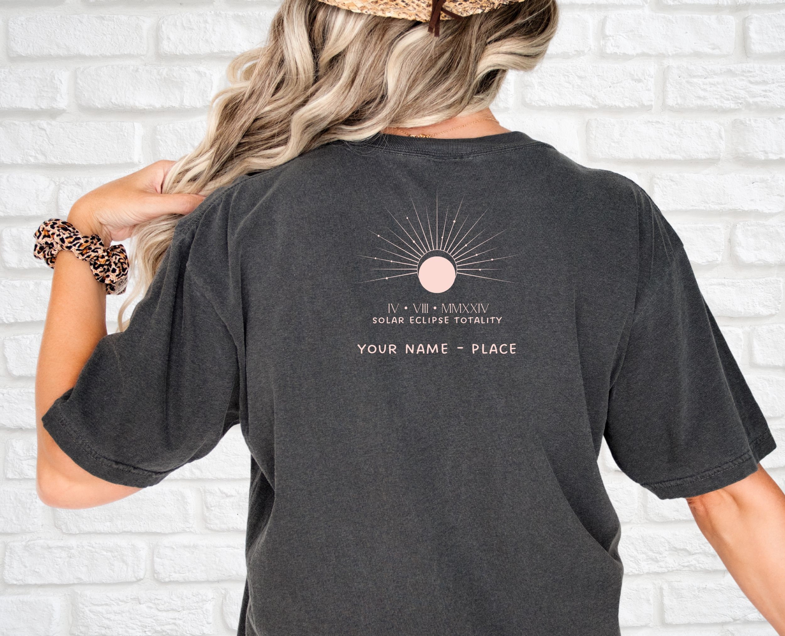 Custom Total Eclipse April 8th 2024 Shirt, American Eclipse 4.08.24 ...