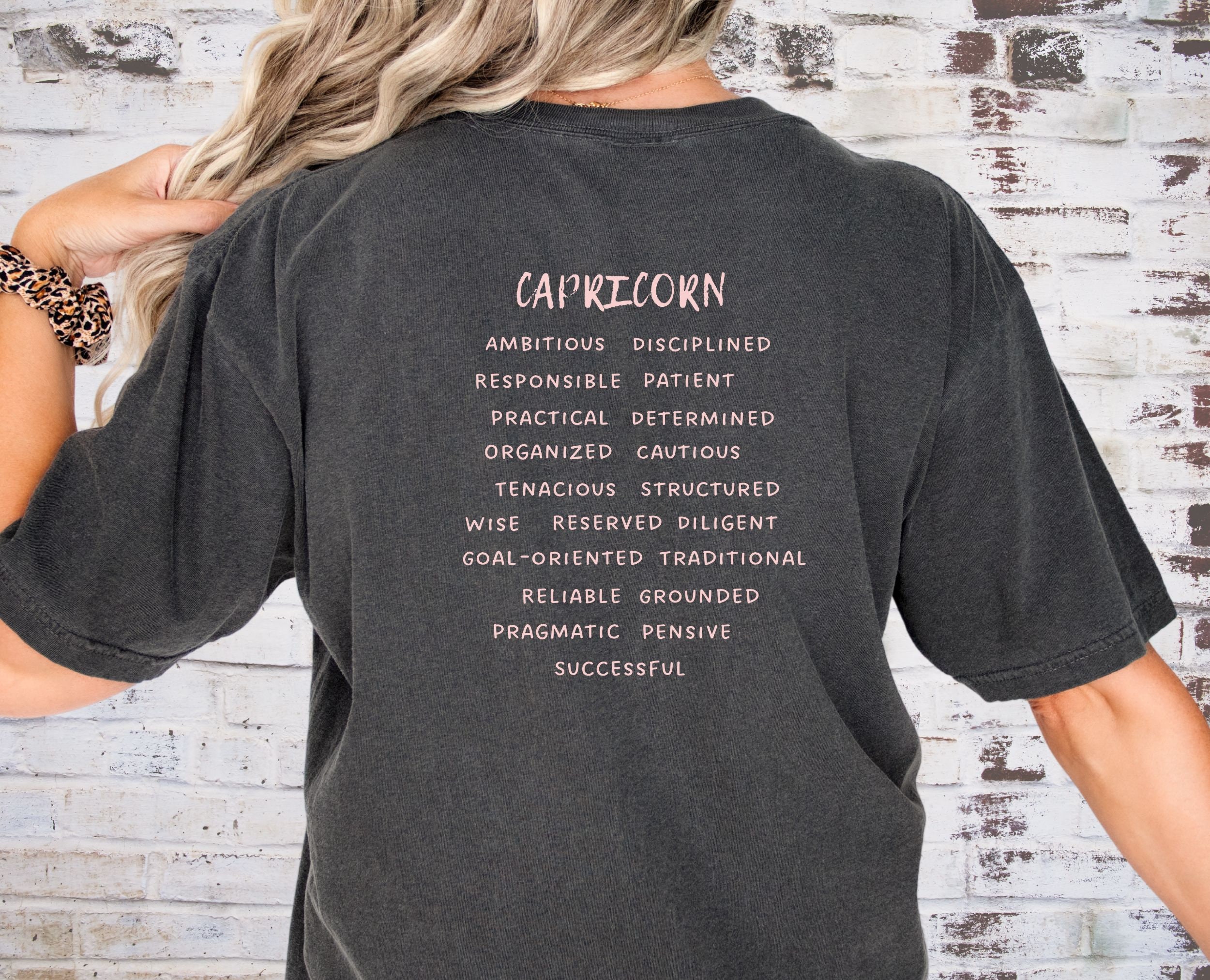 Capricorn Zodiac Sign Tee, Celestial Shirt, Comfort Colors Tee ...