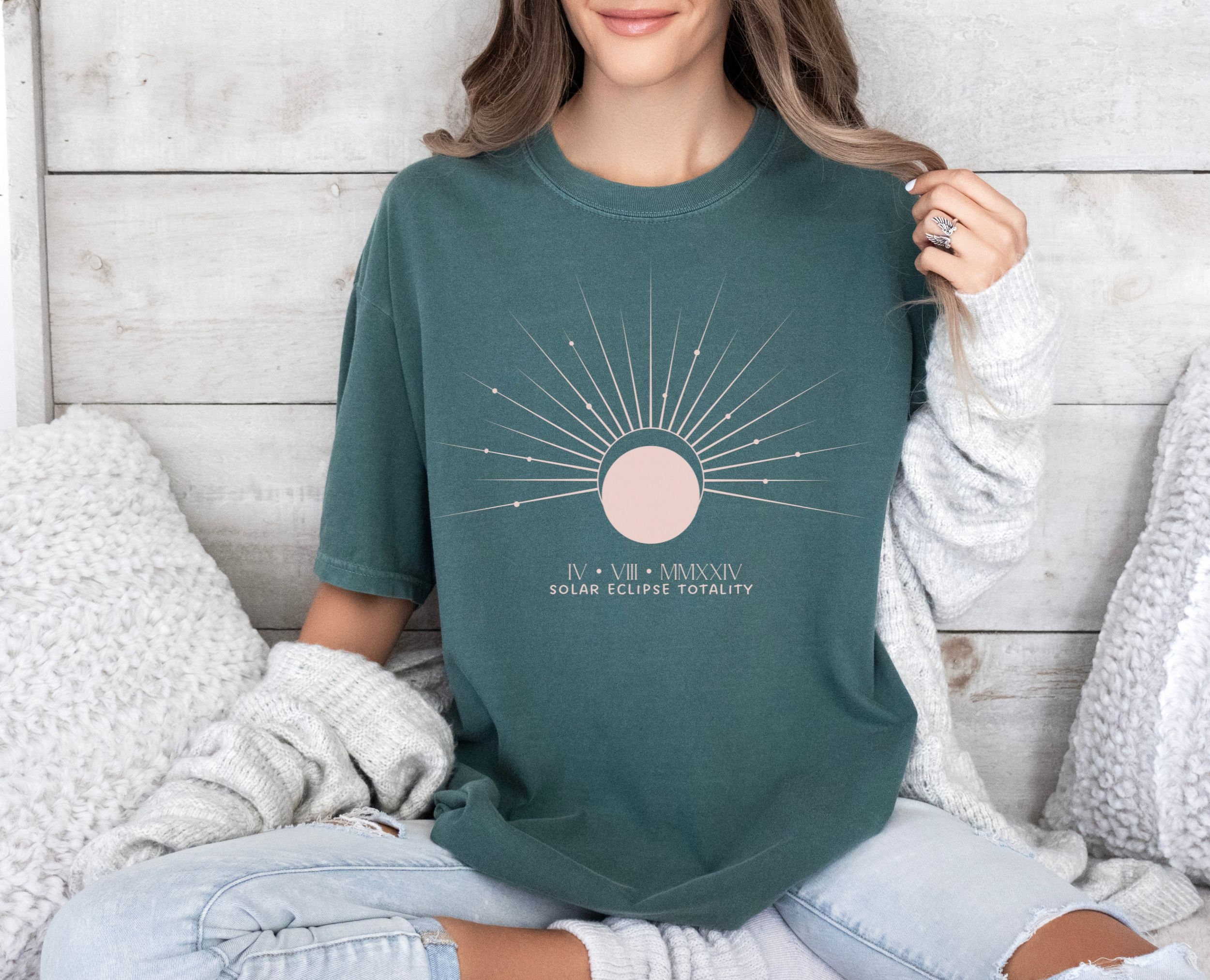 Custom Total Eclipse April 8th 2024 Shirt, American Eclipse 4.08.24 ...