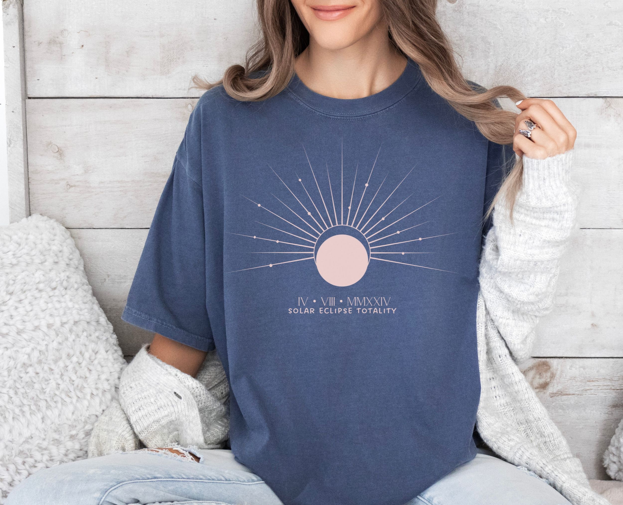 Custom Total Eclipse April 8th 2024 Shirt, American Eclipse 4.08.24 ...