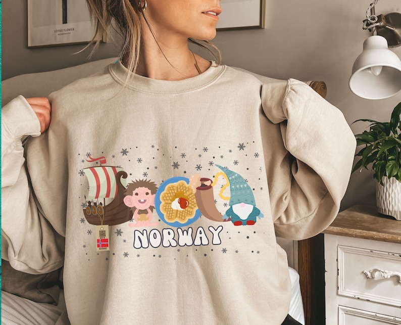 Norway Sweatshirt, Norwegian Shirt, Norwegian Heritage Shirt, Norwegian ...