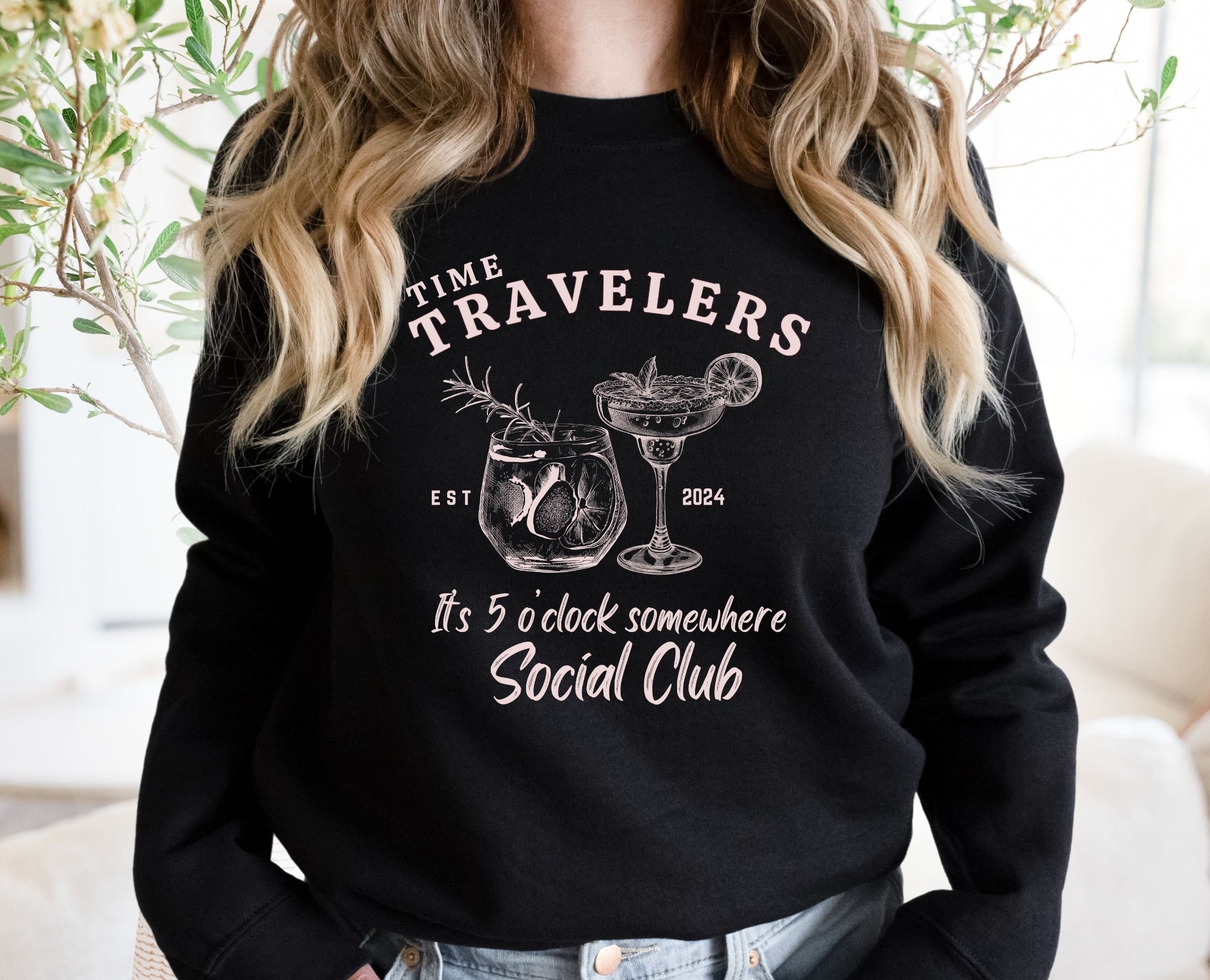 Social Club Drinking Sweatshirt, Alcohol Group Shirt, Girls Trip ...
