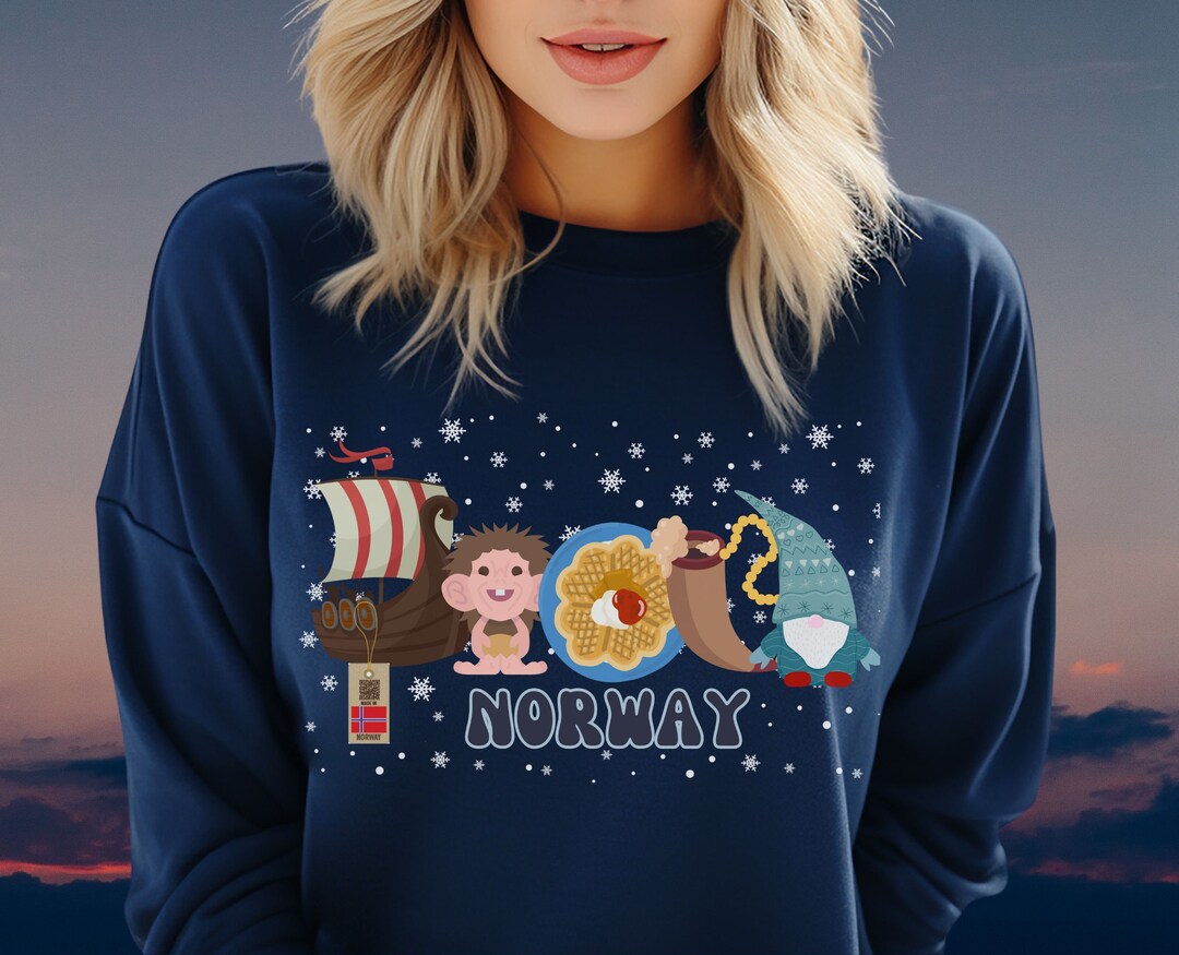 Norway Sweatshirt, Norwegian Shirt, Norwegian Heritage Shirt, Norwegian ...