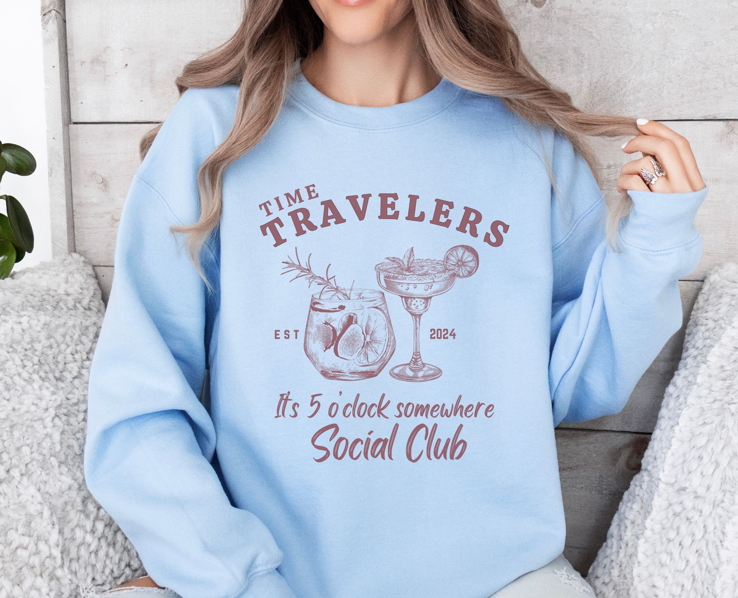 Social Club Drinking Sweatshirt, Alcohol Group Shirt, Girls Trip ...