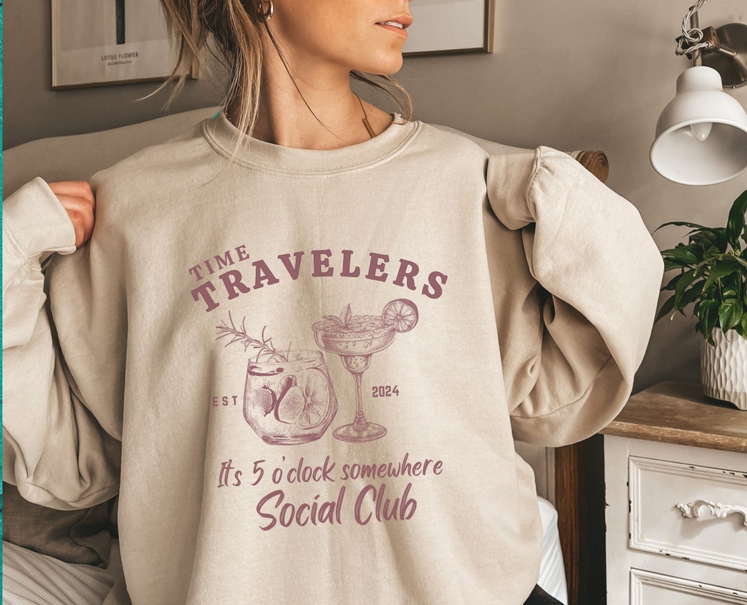 Social Club Drinking Sweatshirt, Alcohol Group Shirt, Girls Trip ...
