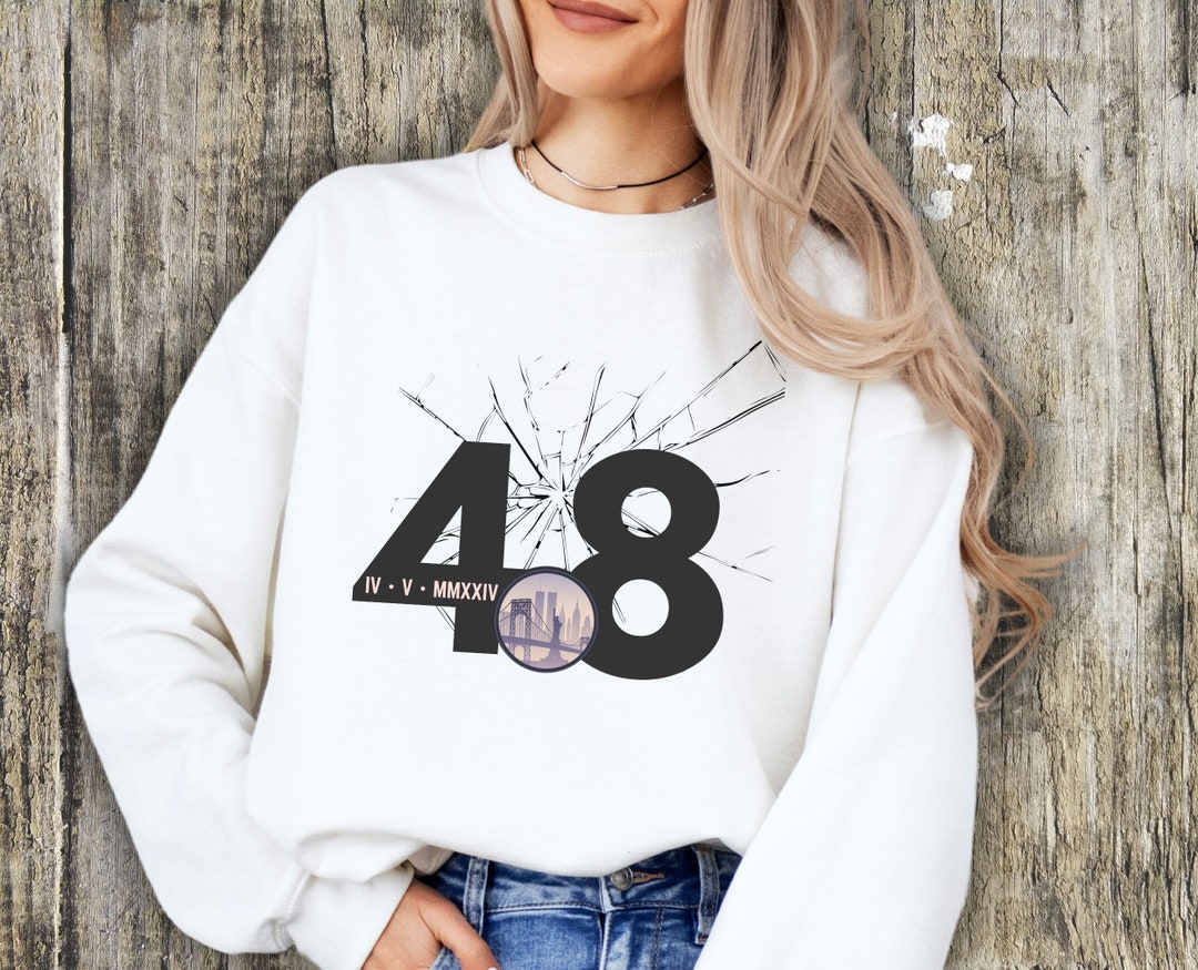 NYC 4.8 Earthquake April 5th Sweatshirt With Roman Characters, Aftershocks I Survived the ...