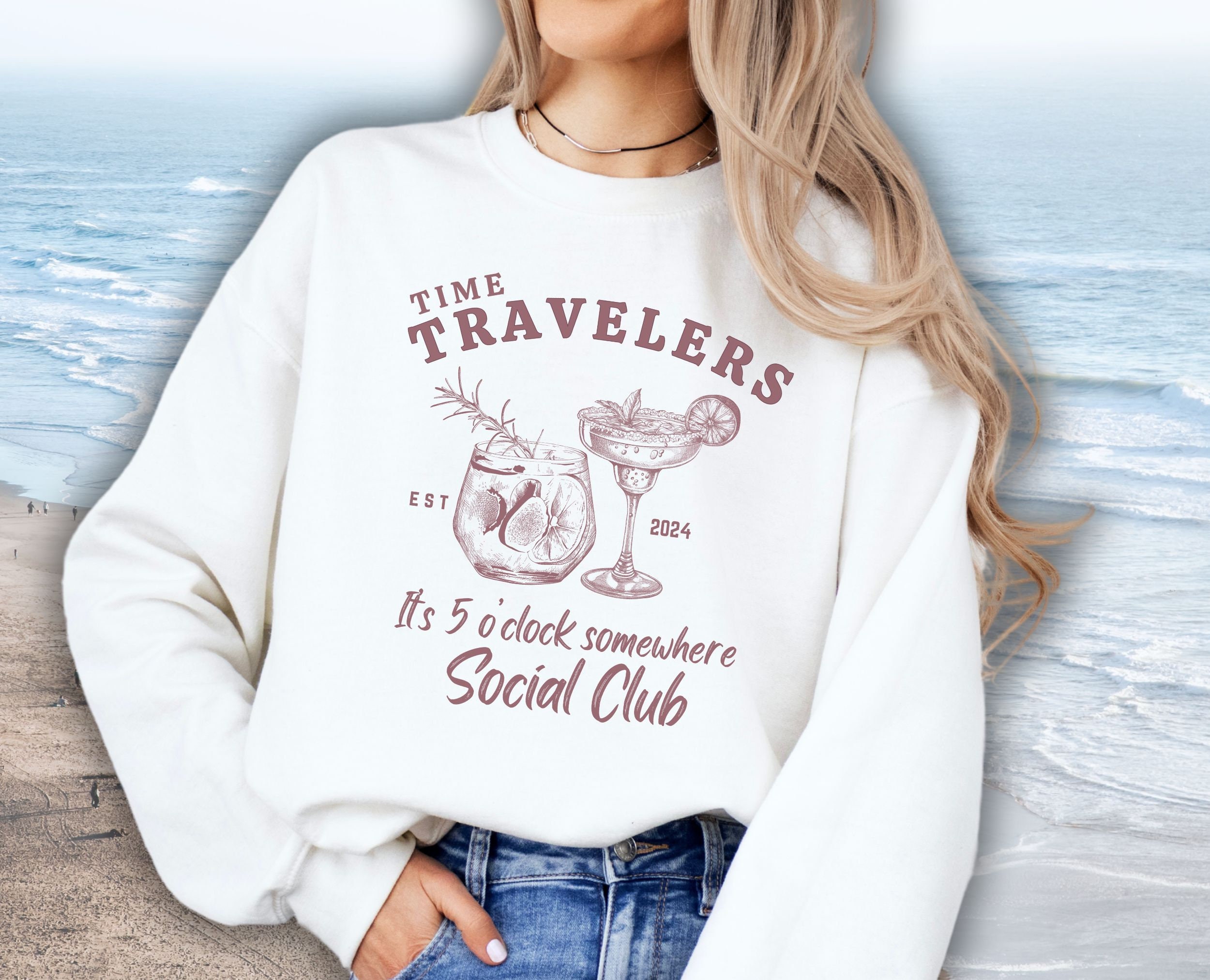 Social Club Drinking Sweatshirt, Alcohol Group Shirt, Girls Trip ...