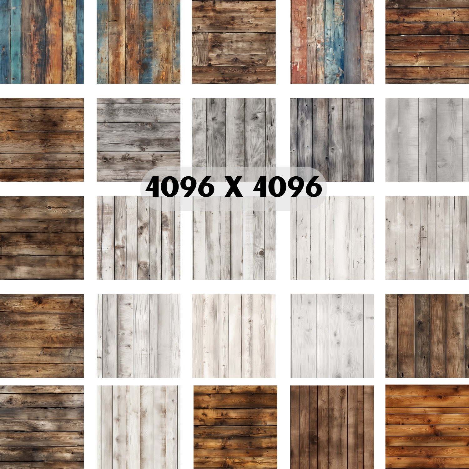 108 + 10 Seamless Wooden Plank Patterns, Wooden Textures, Rustic Wood ...