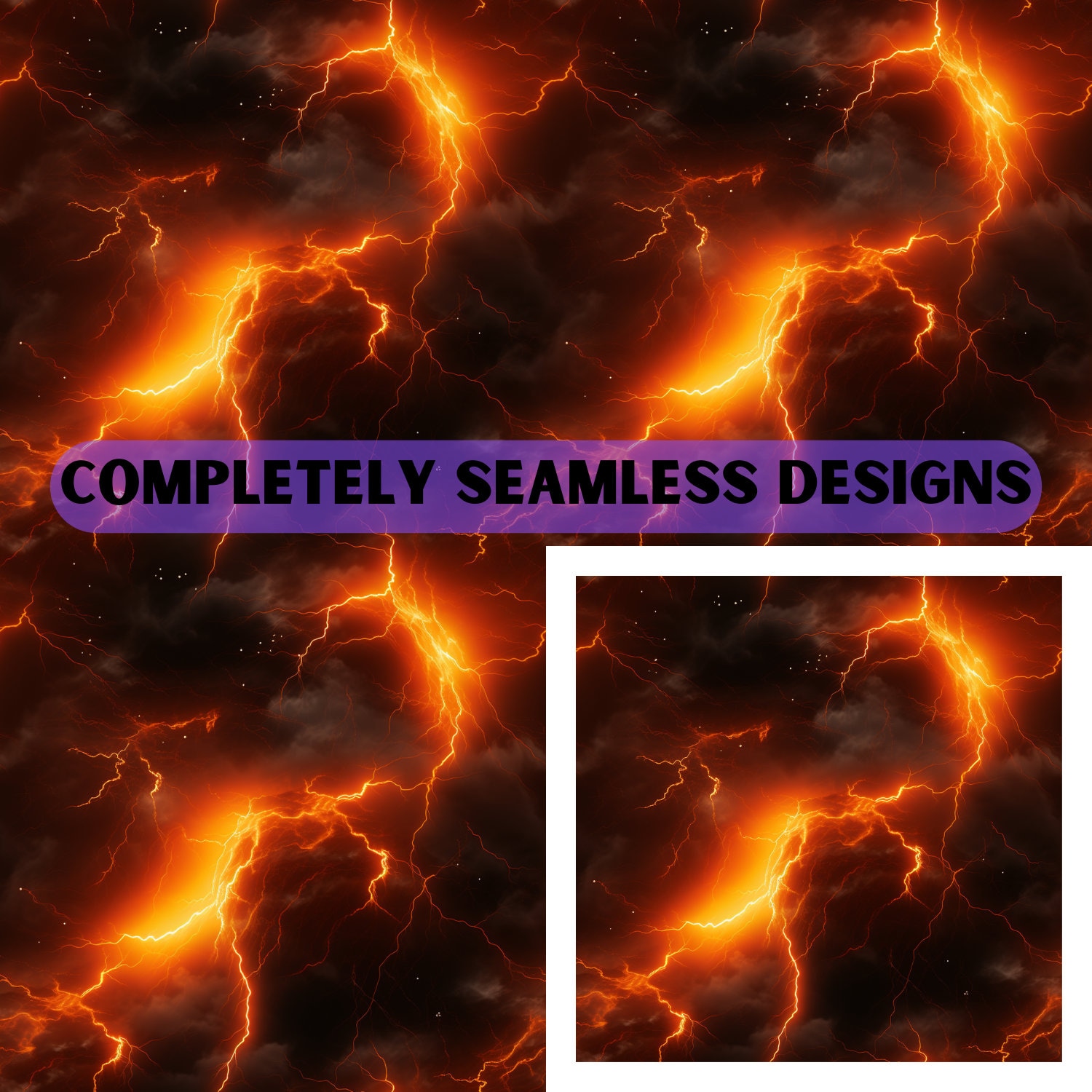154 Seamless Lightning Patterns, Digital Download, Digital Paper ...