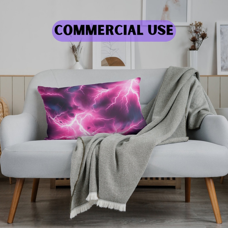 15+4 Seamless Lightning Patterns, Digital Download, Thunderbolt Vector ...