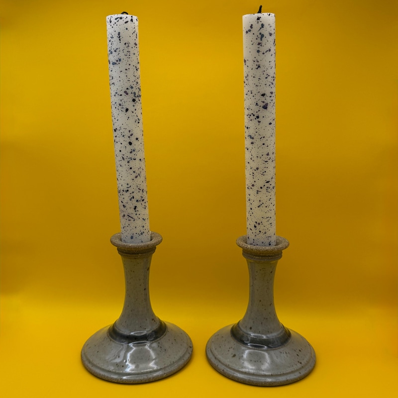 Ceramic Candlesticks - Etsy