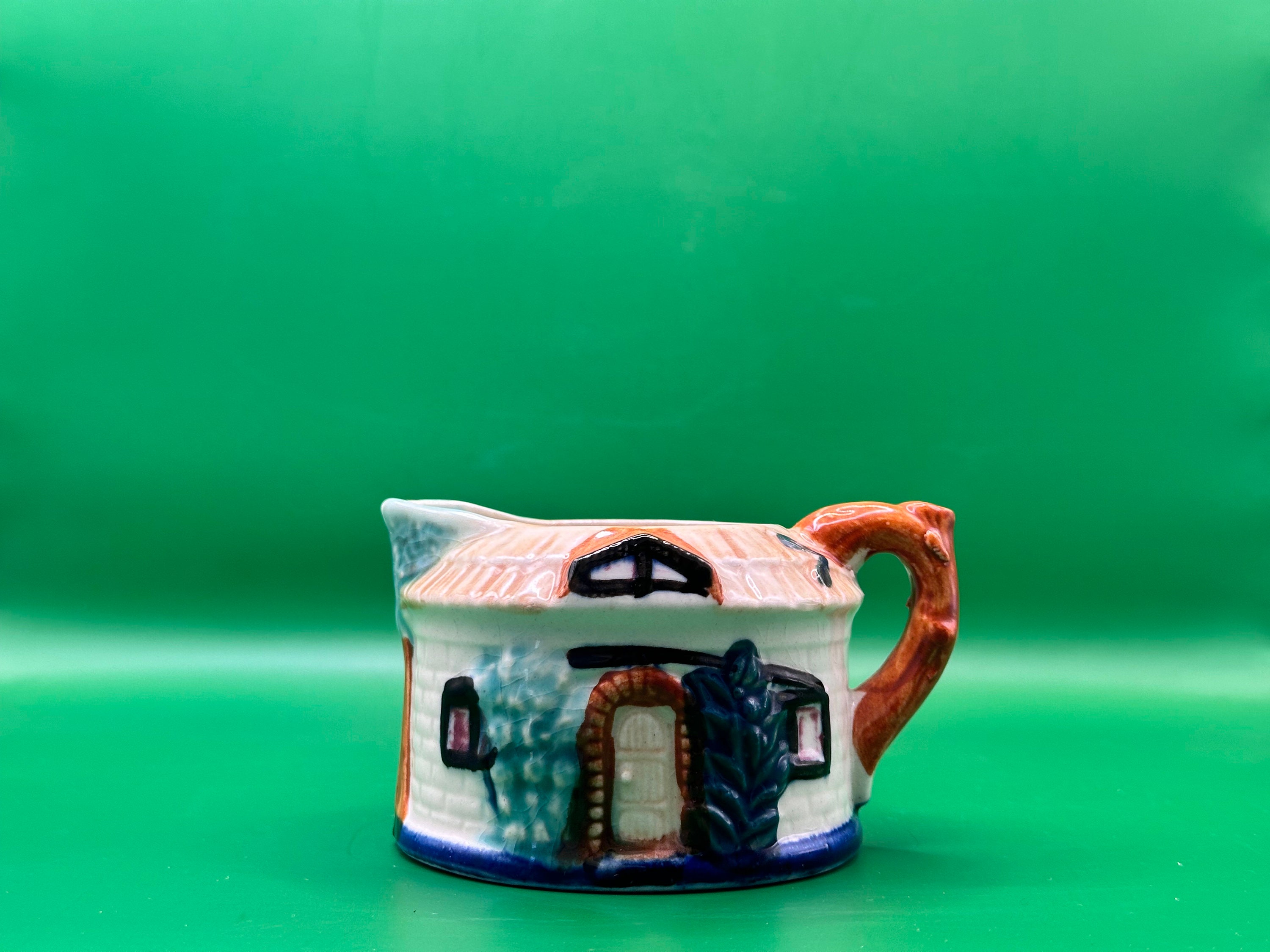 Three Piece Vintage Cottage Ware Tea Set With Tea Pot and Cream and ...