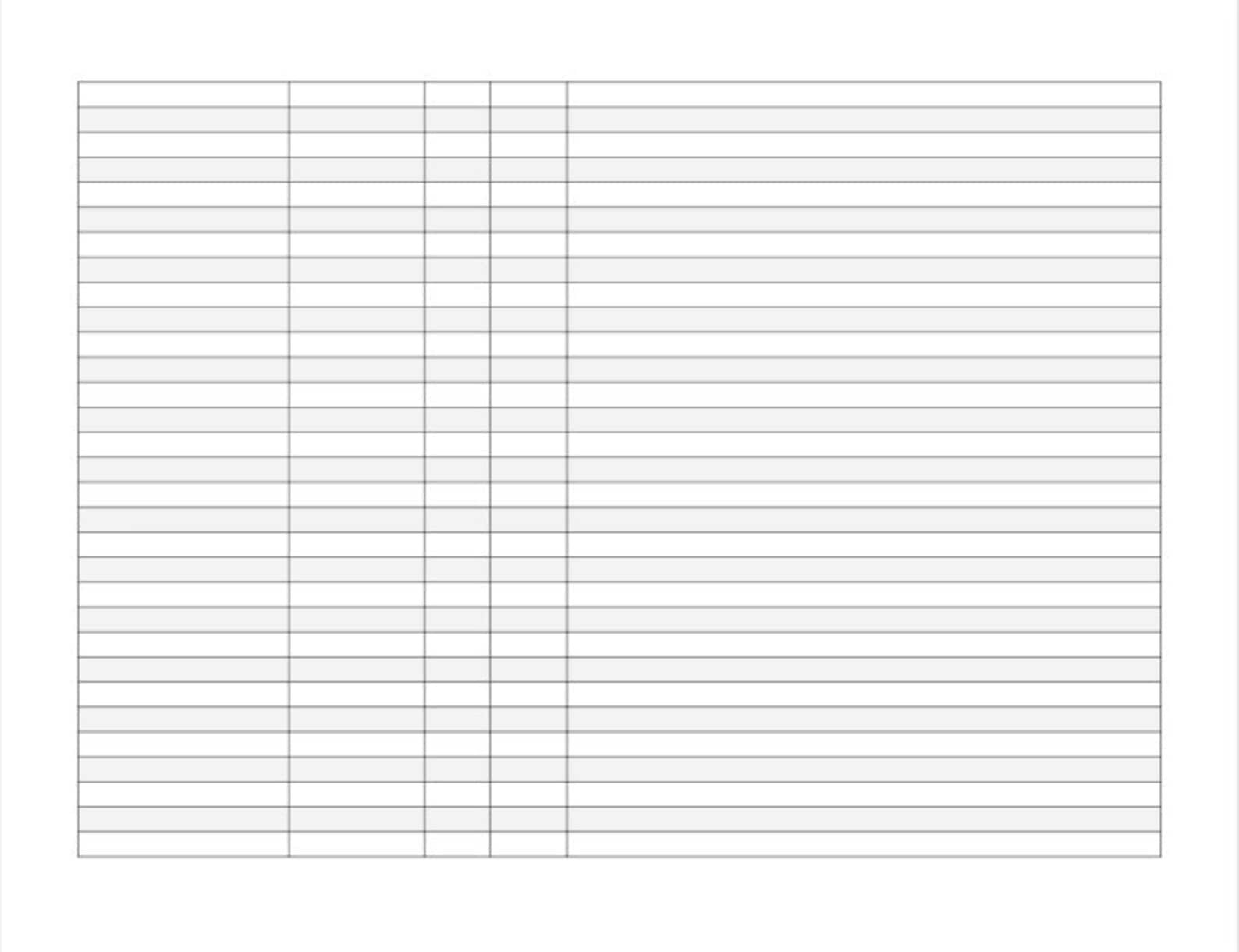 Props List Template, Stage Manager, Props Master - Etsy