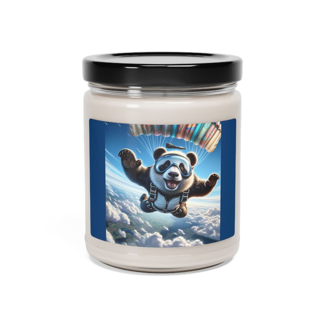Sky-high Panda Adventure: Scented Soy Candle, 9oz - Etsy