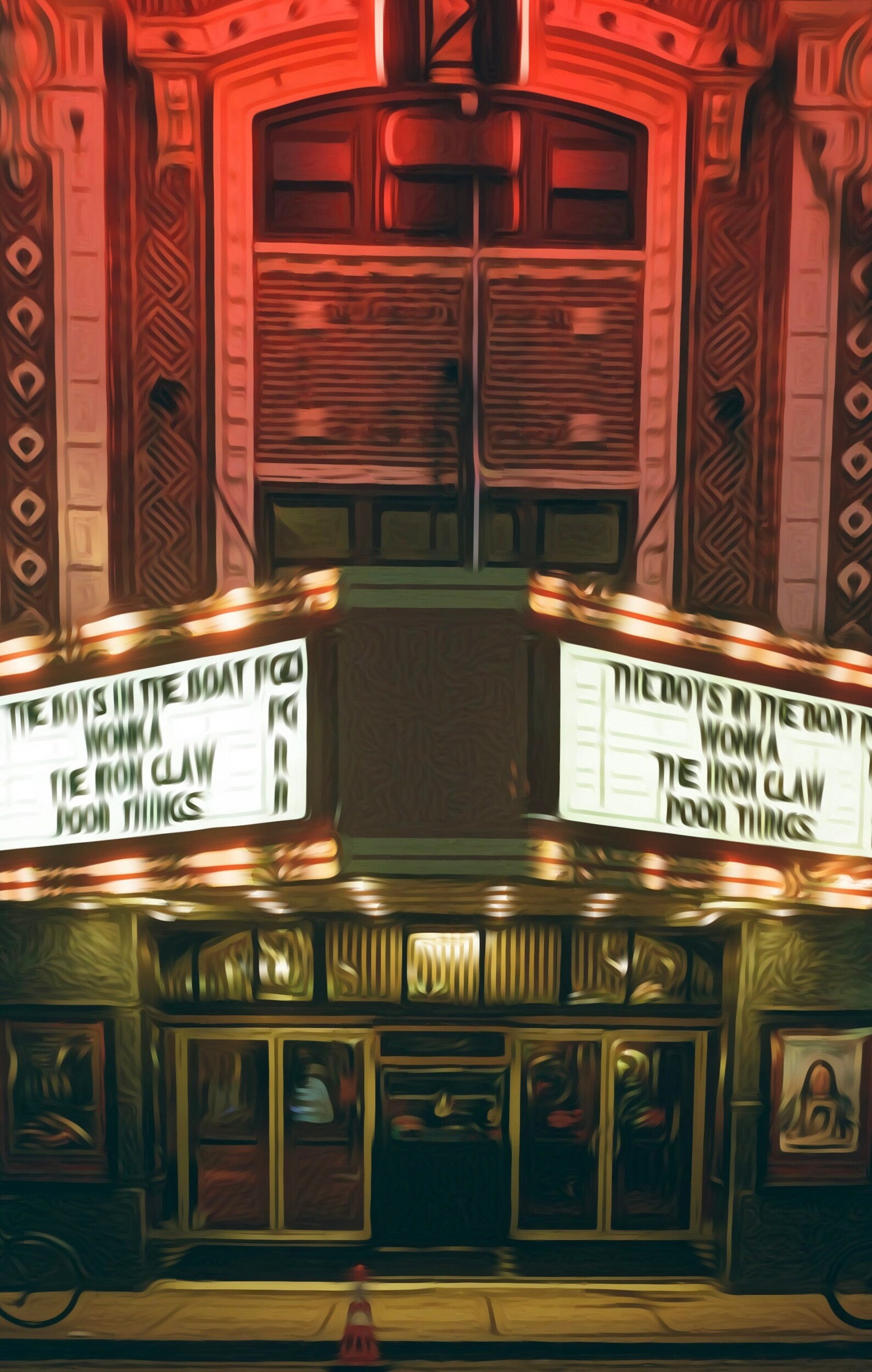 Local Theater Poster - Etsy
