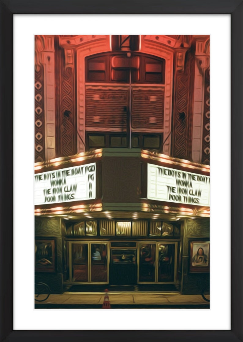 Local Theater Poster - Etsy
