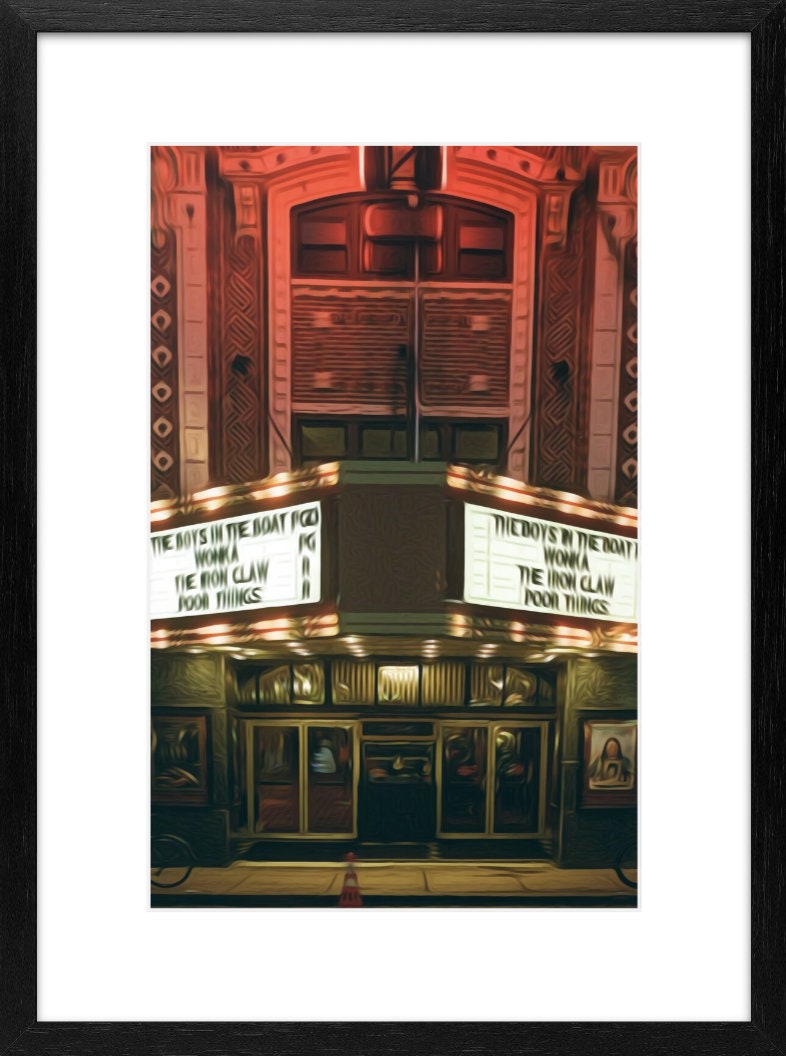 Local Theater Poster - Etsy