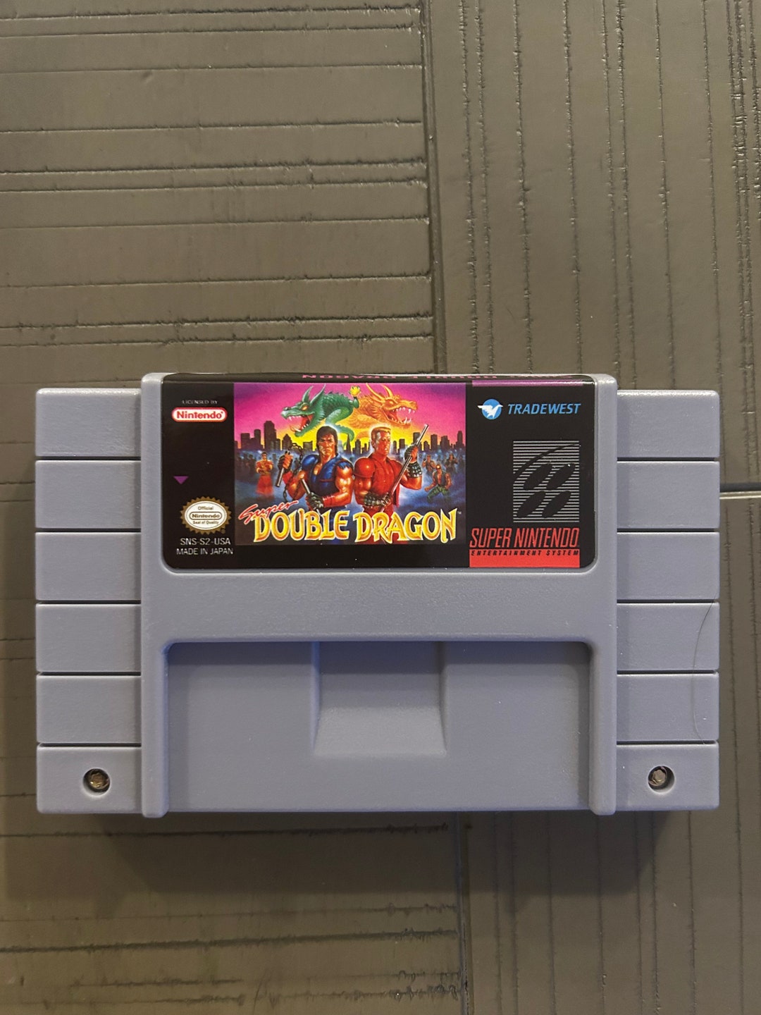 Super Double Dragon super Nintendo SNES Video Game - Etsy