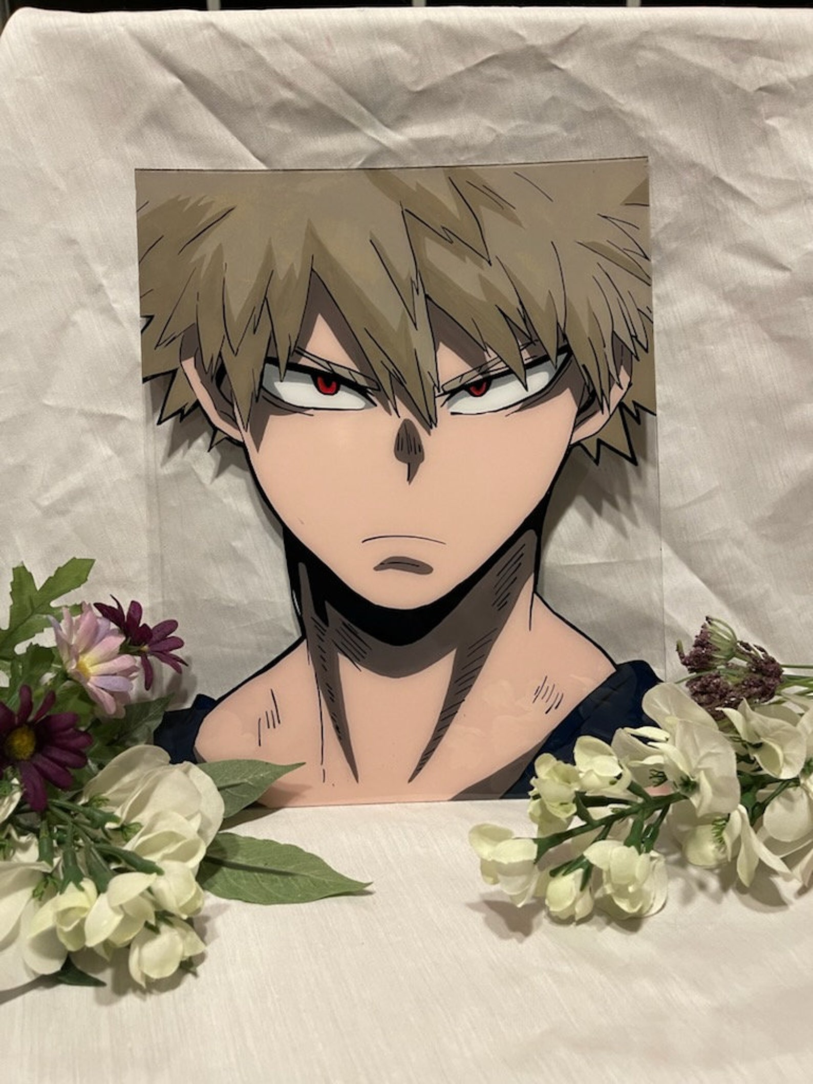 Bakugo 8×10 Acrylic Plexiglass Painting - Etsy