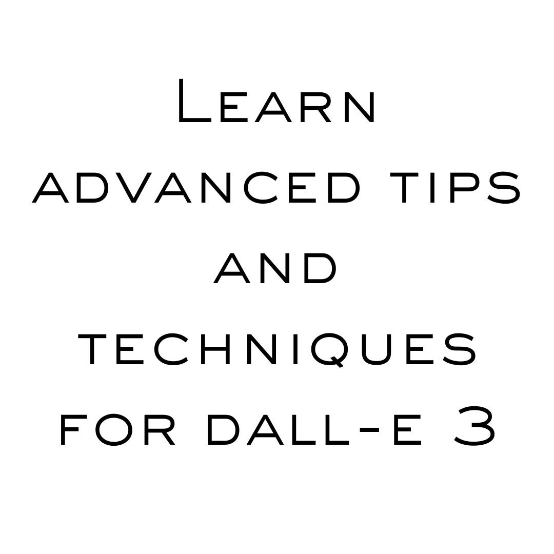 DALL-E3 Guide Chatgpt V4 Beginner's Guide to Generated AI Art Artful ...