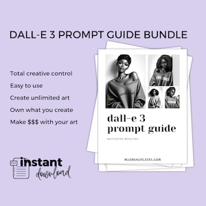 DALL-E3 Prompt Guide Bundle - Chatgpt V4 - African-american Women - Ai ...