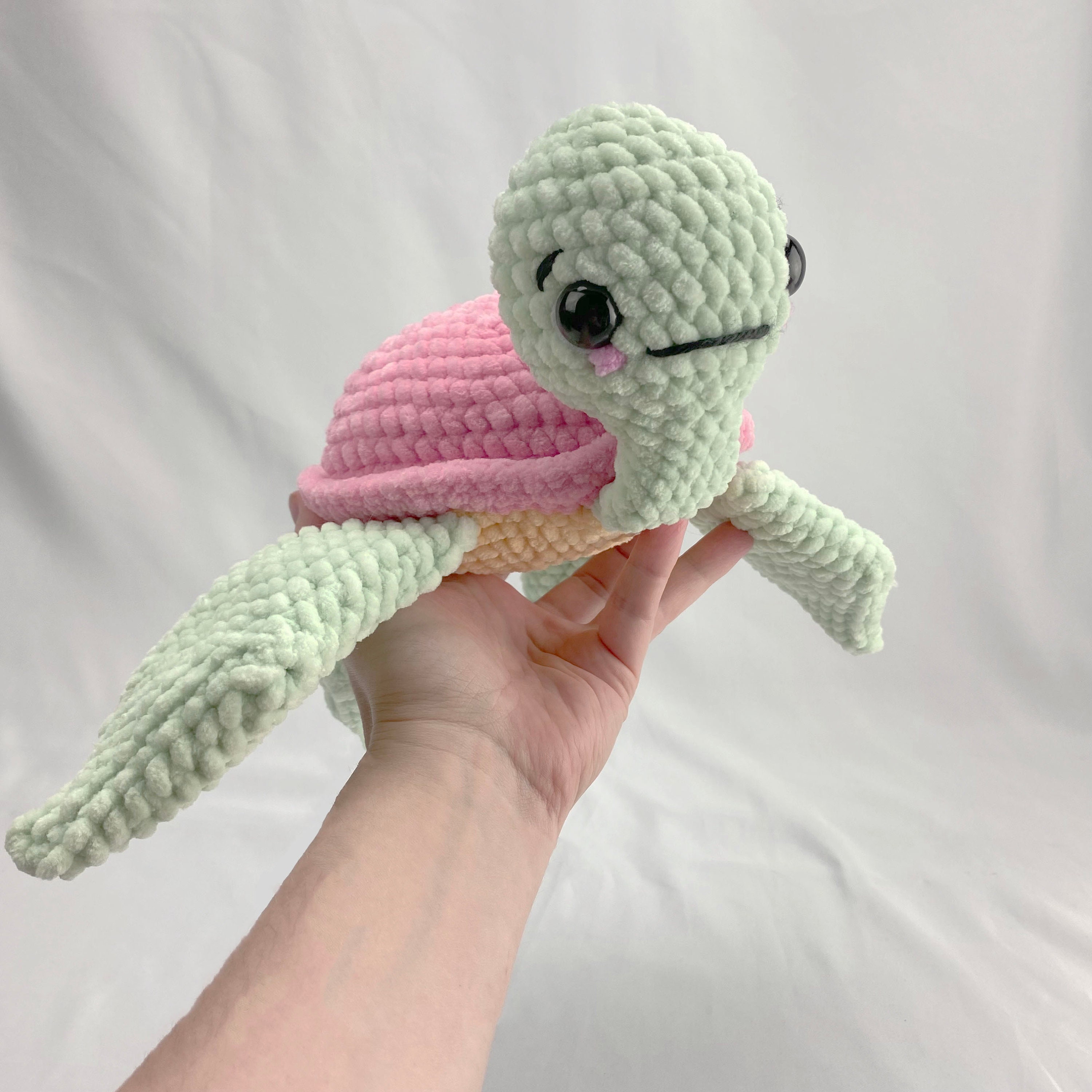 Sea Turtle Amigurumi Crochet Pattern. Ocean-themed DIY Gift. Create ...